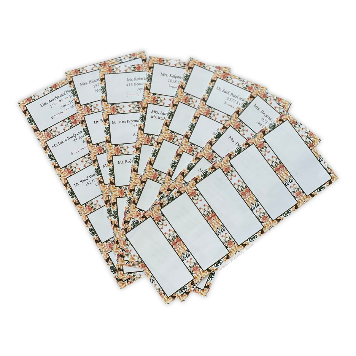 Custom Personalized Guest Address Labels | Custom Guest Address Label ...