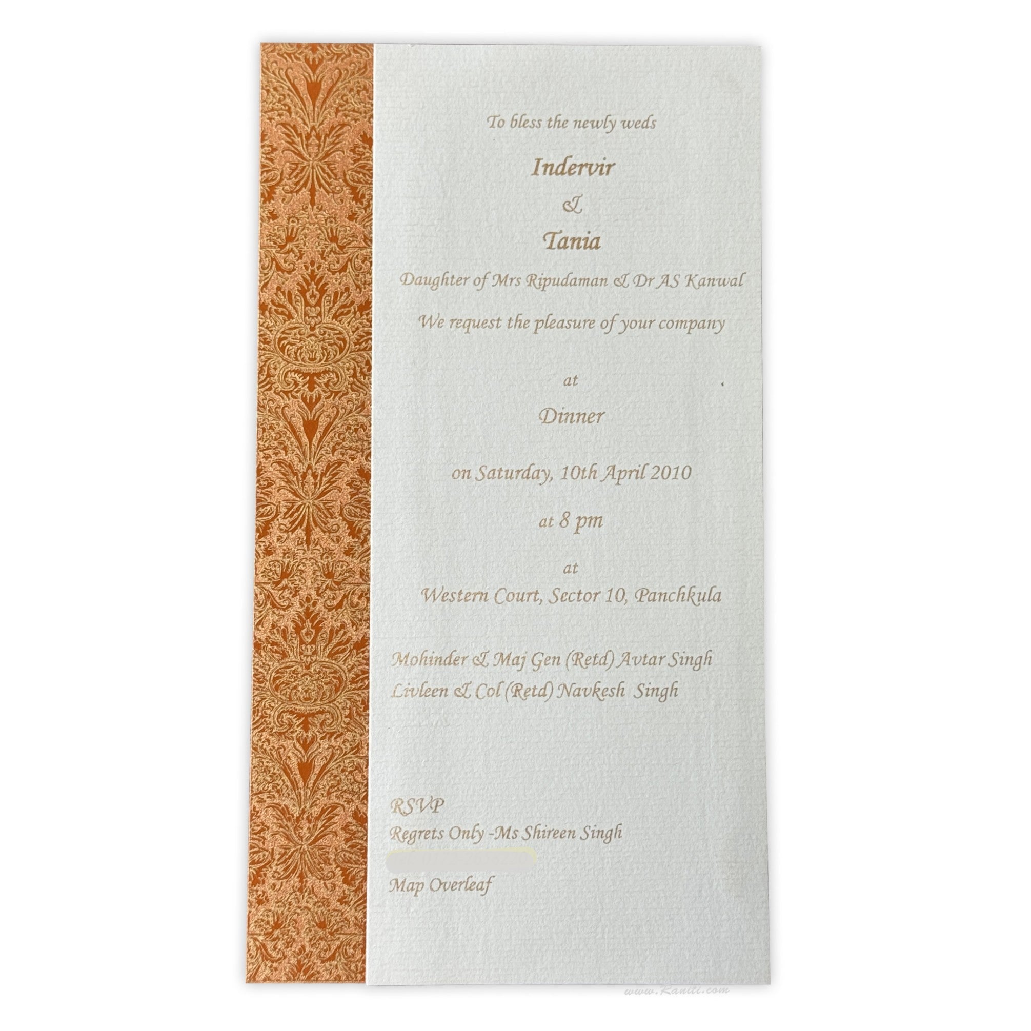 Civil Ceremony | Registry Marriage Invitation | Interfaith Wedding ...