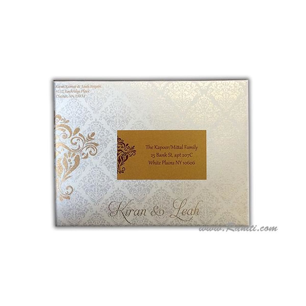 Custom Individual Guest Address Labels AMGAL-2 - Raniti LLC - Custom ...