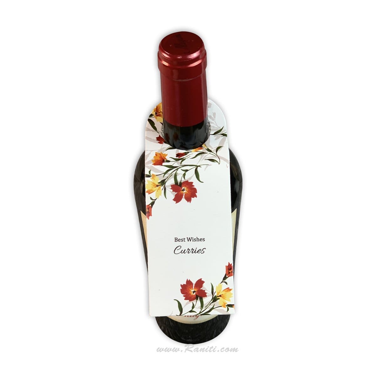 Custom Wine Bottle Neck Tags Personalized for Favors | Gift Tags for W ...