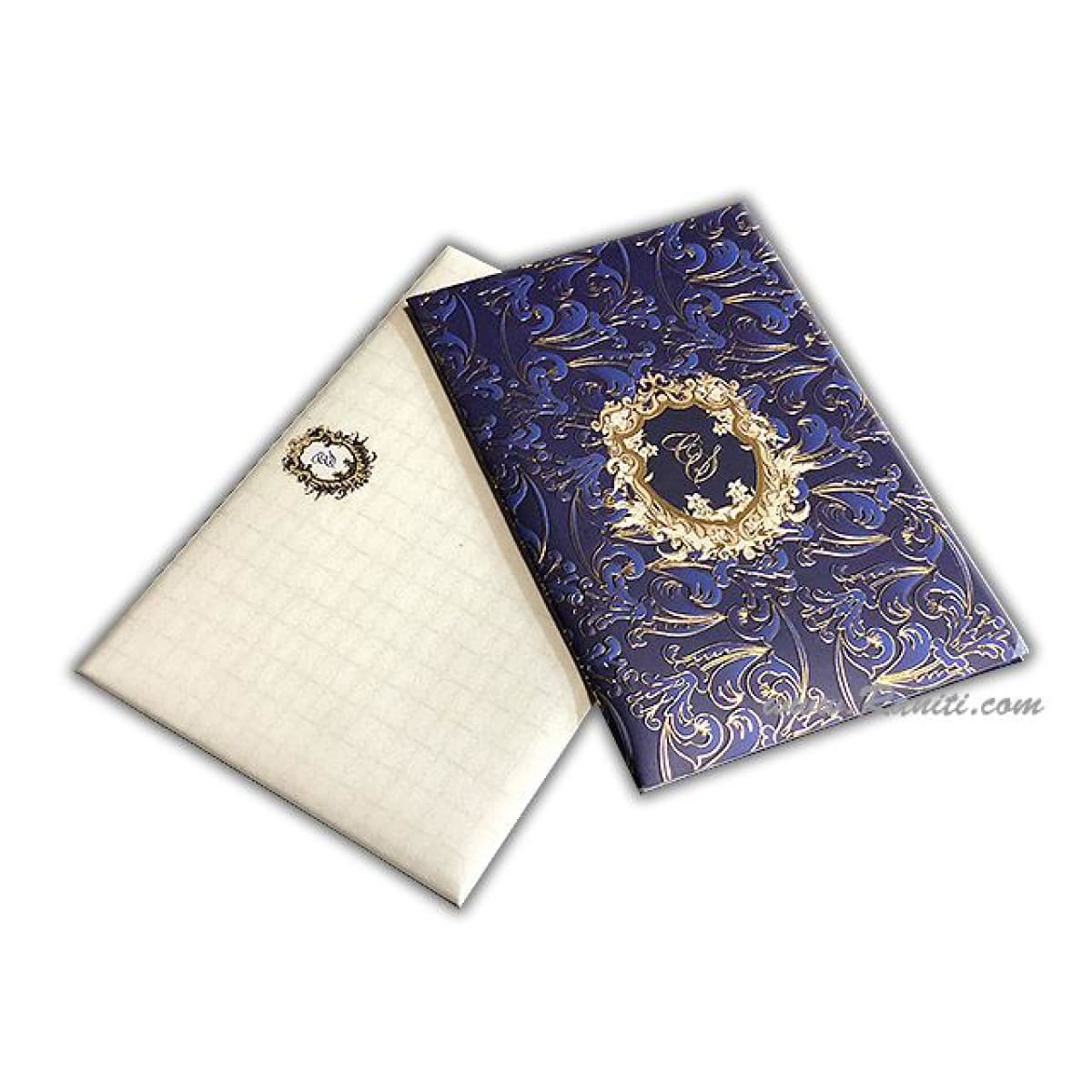 Embossed, Gold Foil Classic Custom Luxury Invitation Card with Multiple ...