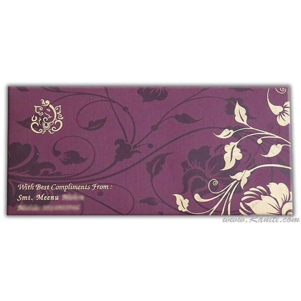 Personalized and Custom Money Gift Check Envelopes AME-22 - Raniti LLC ...